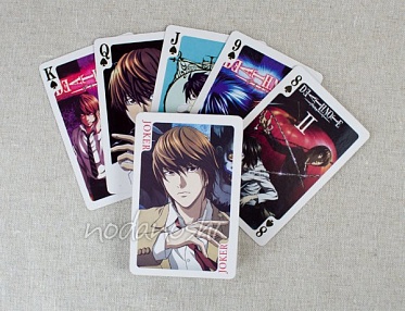 Death Note - playing cards
